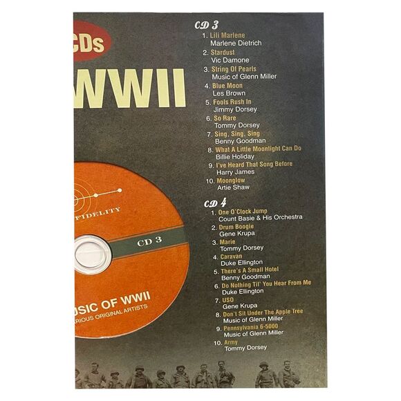 Sonoma | Media | Music Of Wwii Set 4disc Set Cd | Poshmark